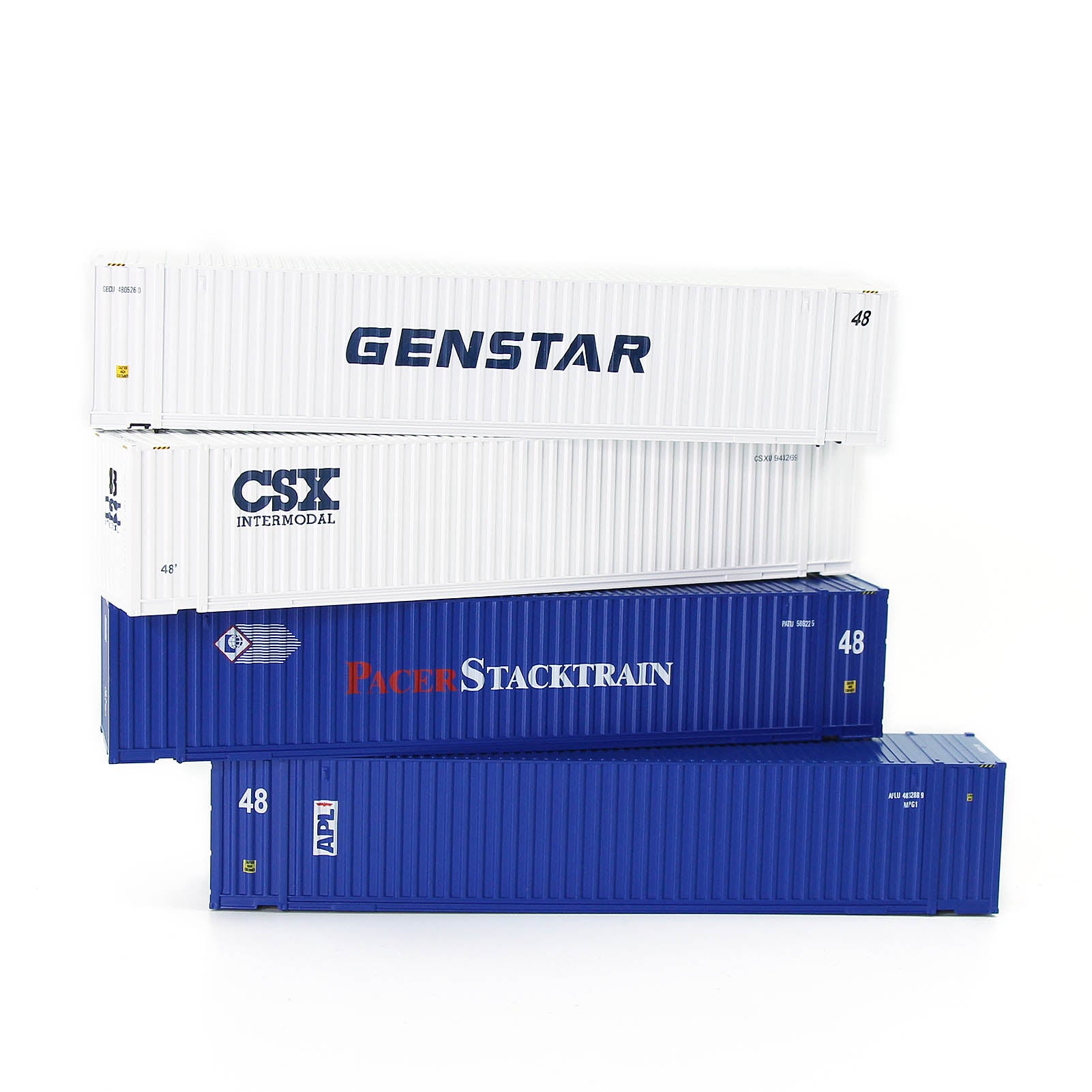 C8748 1pc HO Scale 1:87 48ft Shipping Container