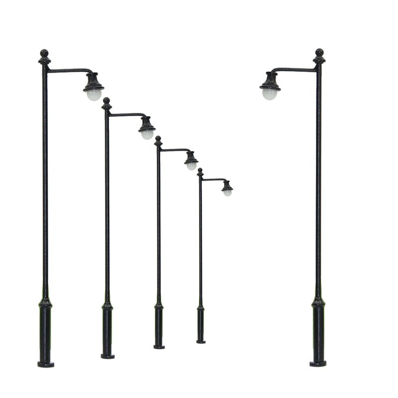 LYM34 5pcs HO/OO Scale 1:87 Lamp Post Street Light