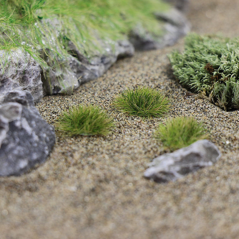 PJ15 50pcs O/OO Scale Grass Clusters Model Scenery